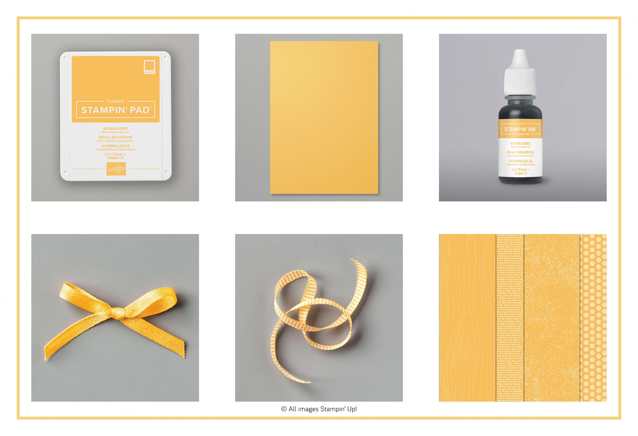 AWHT Colour Creations Showcase - Bumble Bee - Taylor Made Designs